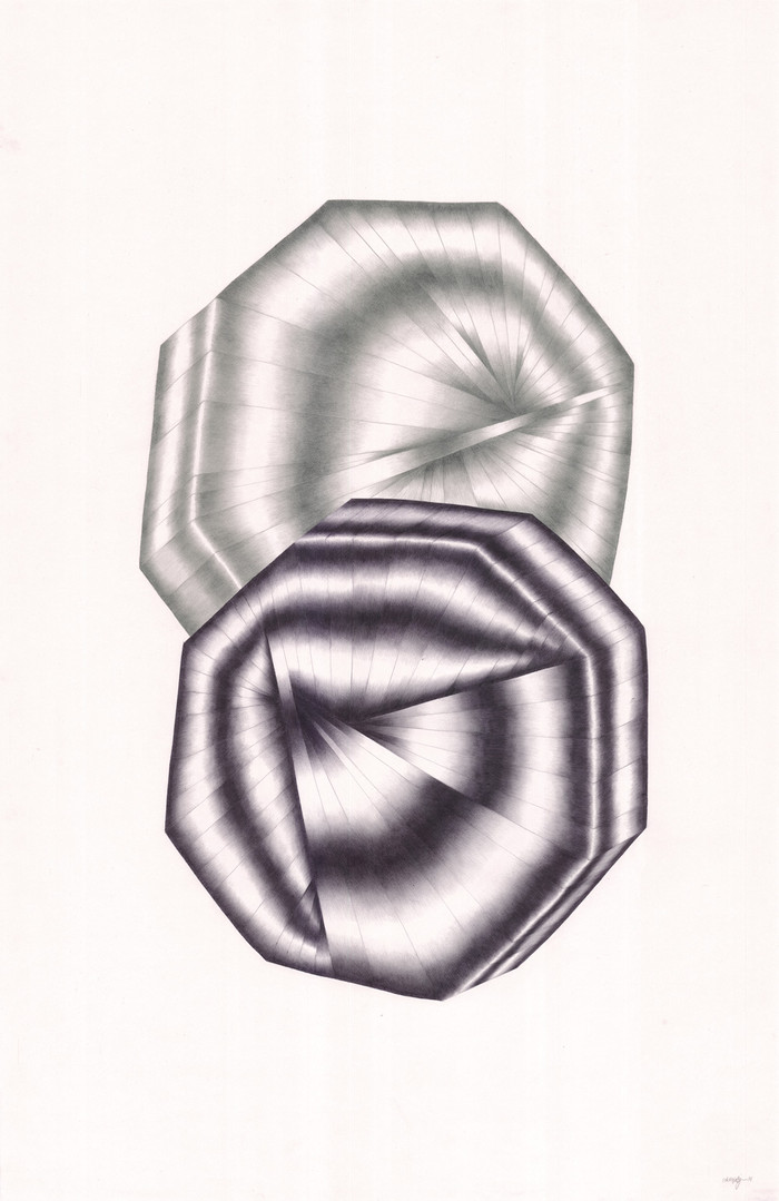 Geometric Hair Drawing